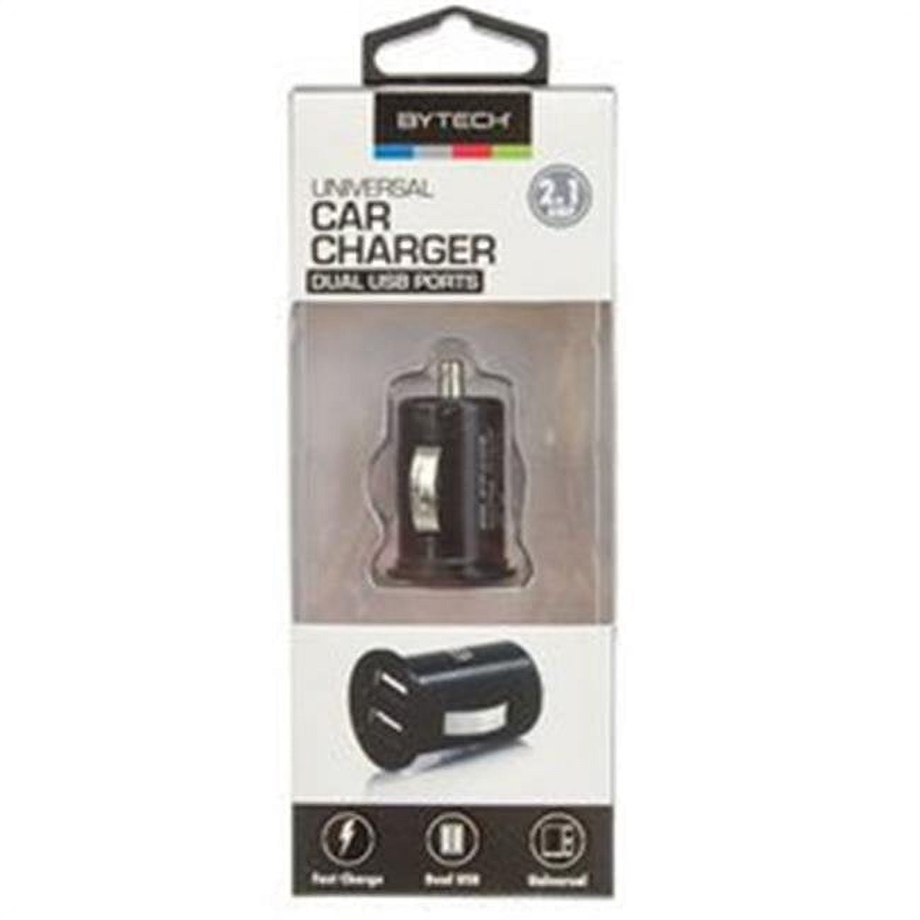 Bytech BYOPV2010BK Dual Port USB Car Charger - Walmart.com