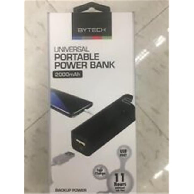 Bytech BYPB40102AC 4000 mAh Rechargeable Mobile Power Bank - Walmart ...