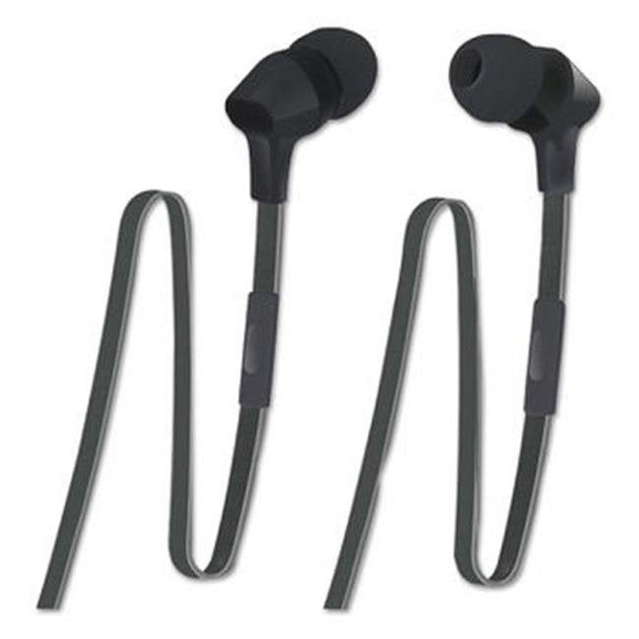 Bytech CLAUEB00402BK 3.5 ft. Cord 400 Series Earbuds, Black - Walmart.com