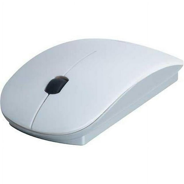 Bytech CLMSWS122WT 2.4 GHz Wireless Mouse with Nano Receiver, White ...