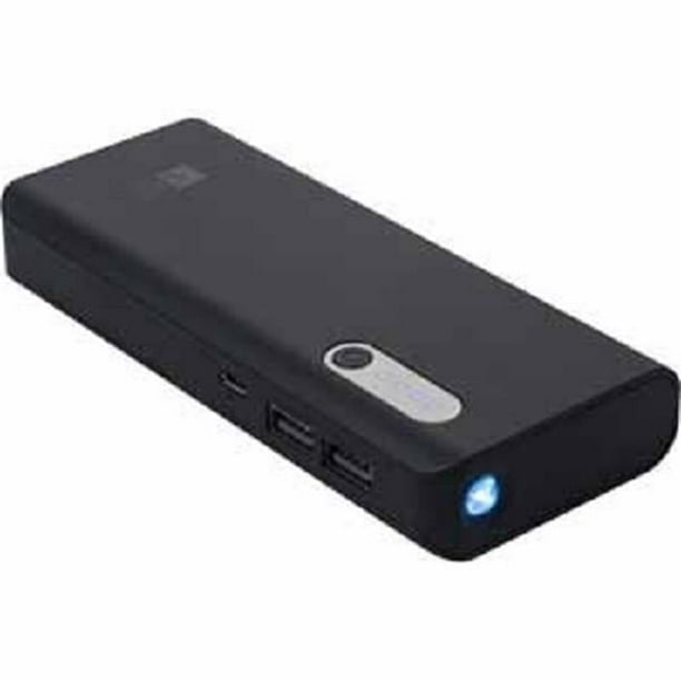 Bytech CLPB80101BK 8000 mAh Power Bank Dual USB, Black - Walmart ...