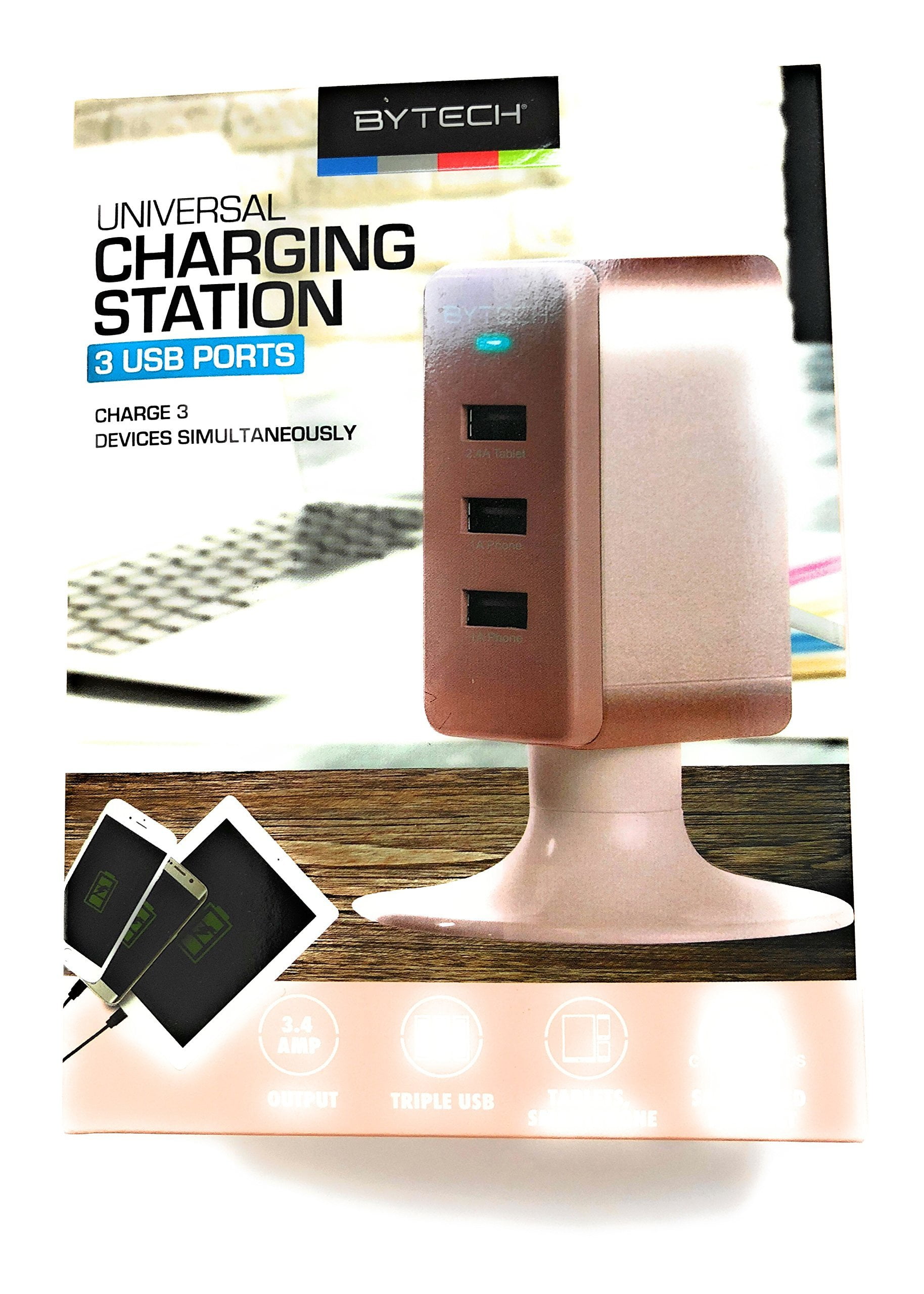 Bytech Charging Stand with 3 USP Ports - Walmart.com
