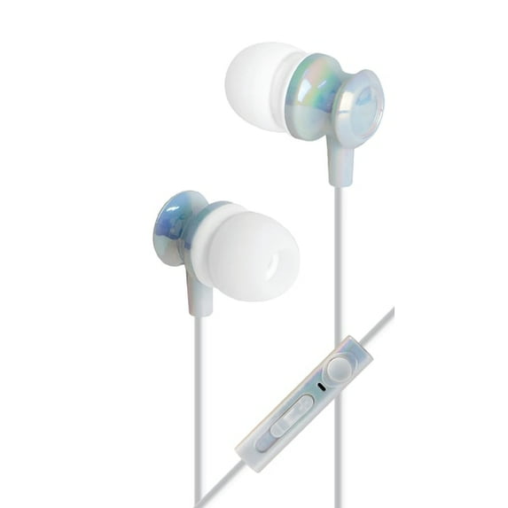Bytech Iridescent Earbuds, Light, BYAUEB150IR - Walmart.com