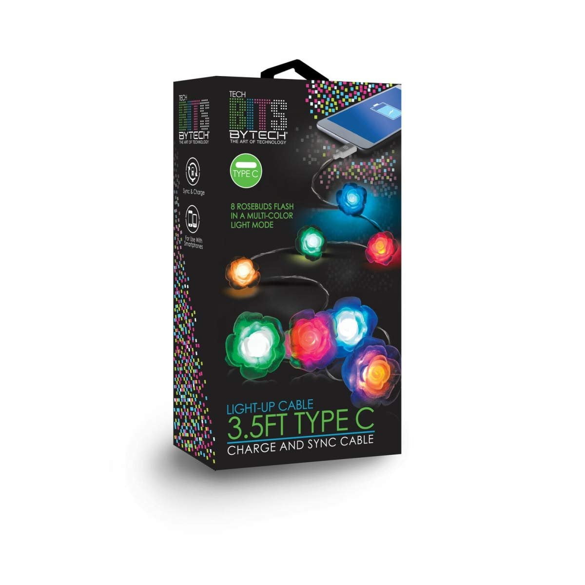 Bytech TBCPCA100AC 3.5" String Light Type C Cable - Walmart Business ...