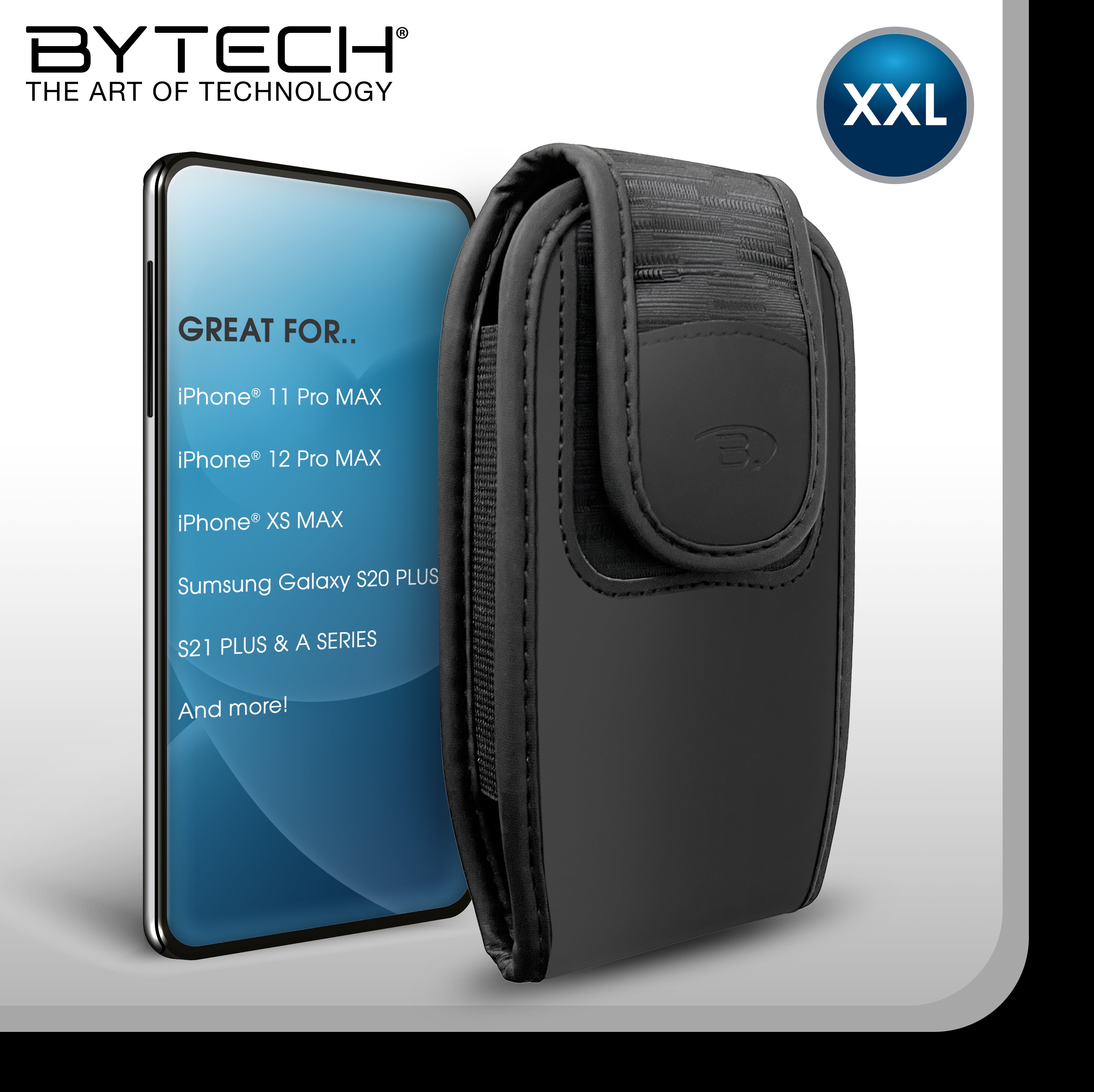 Bytech XXL Vertical Universal Smartphone Holster Case For Large ...