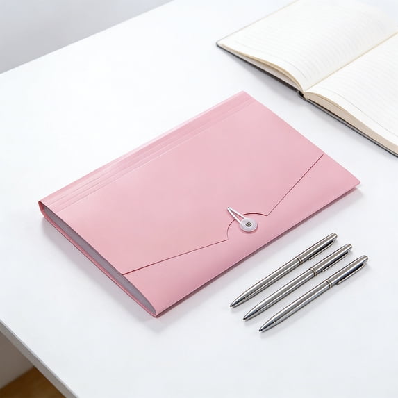 Byujiro 13-Pocket Expanding File Folder A4 Accordion Document Organizer ...