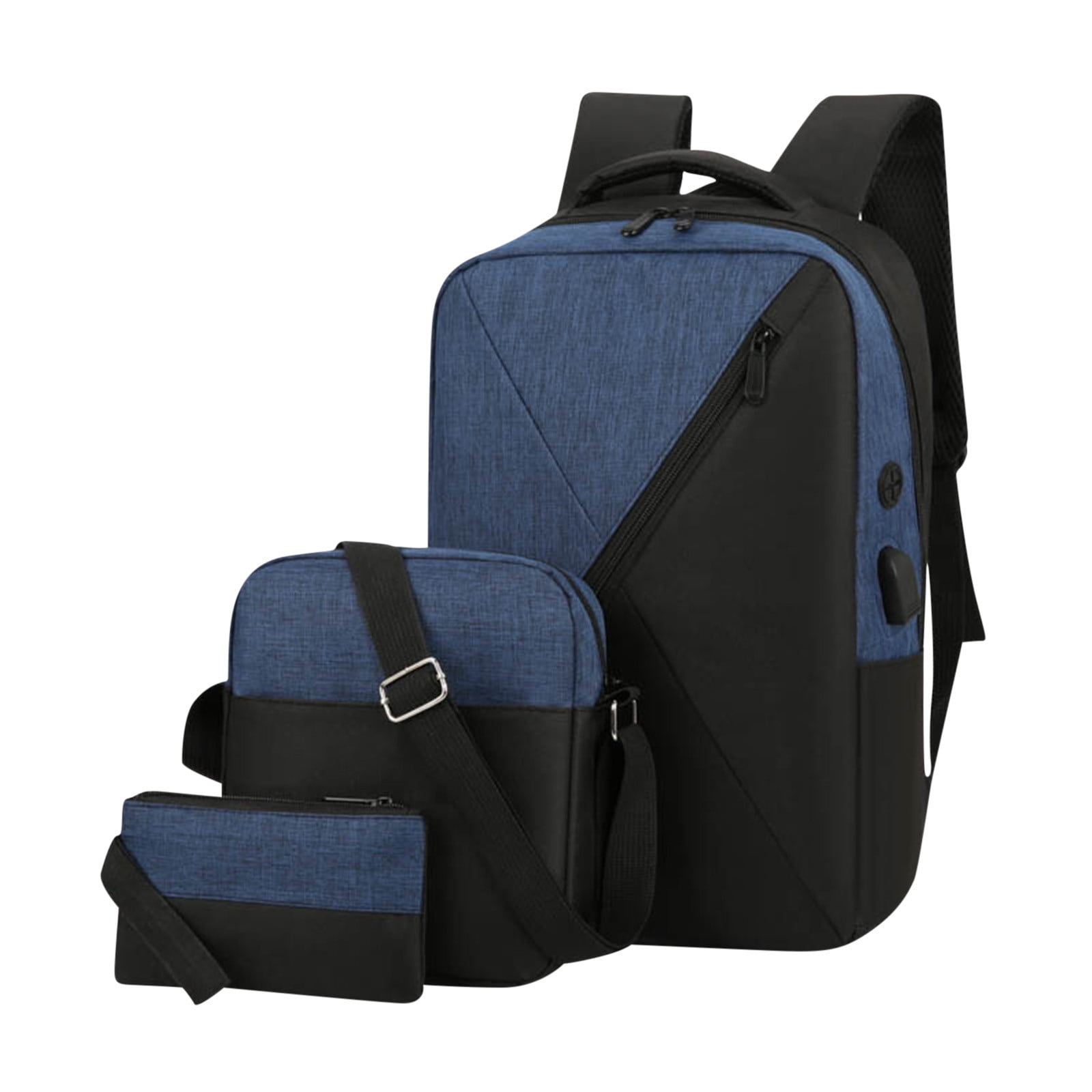 Byujiro 3-Piece Laptop Backpack Set, Casual Travel & College Student ...