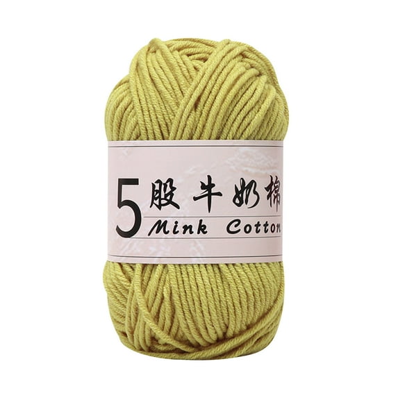 Byujiro 5-Ply Braided Cotton Yarn - For Clothes, DIY Toys | Ultra-Soft ...