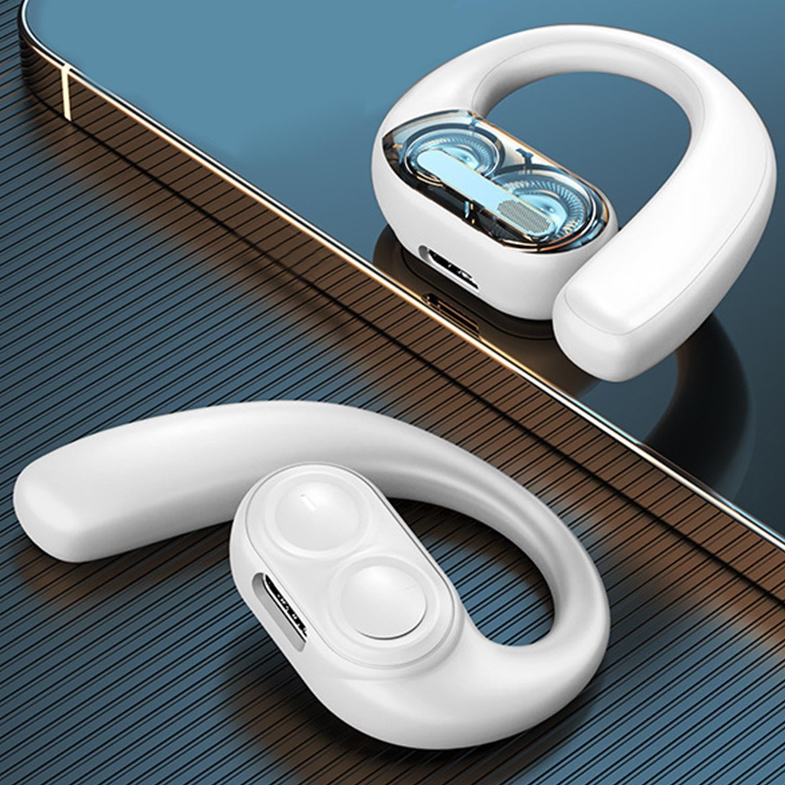 Byujiro Bluetooth 5.4 Wireless Ear Mounted Two Speaker Stereo High ...