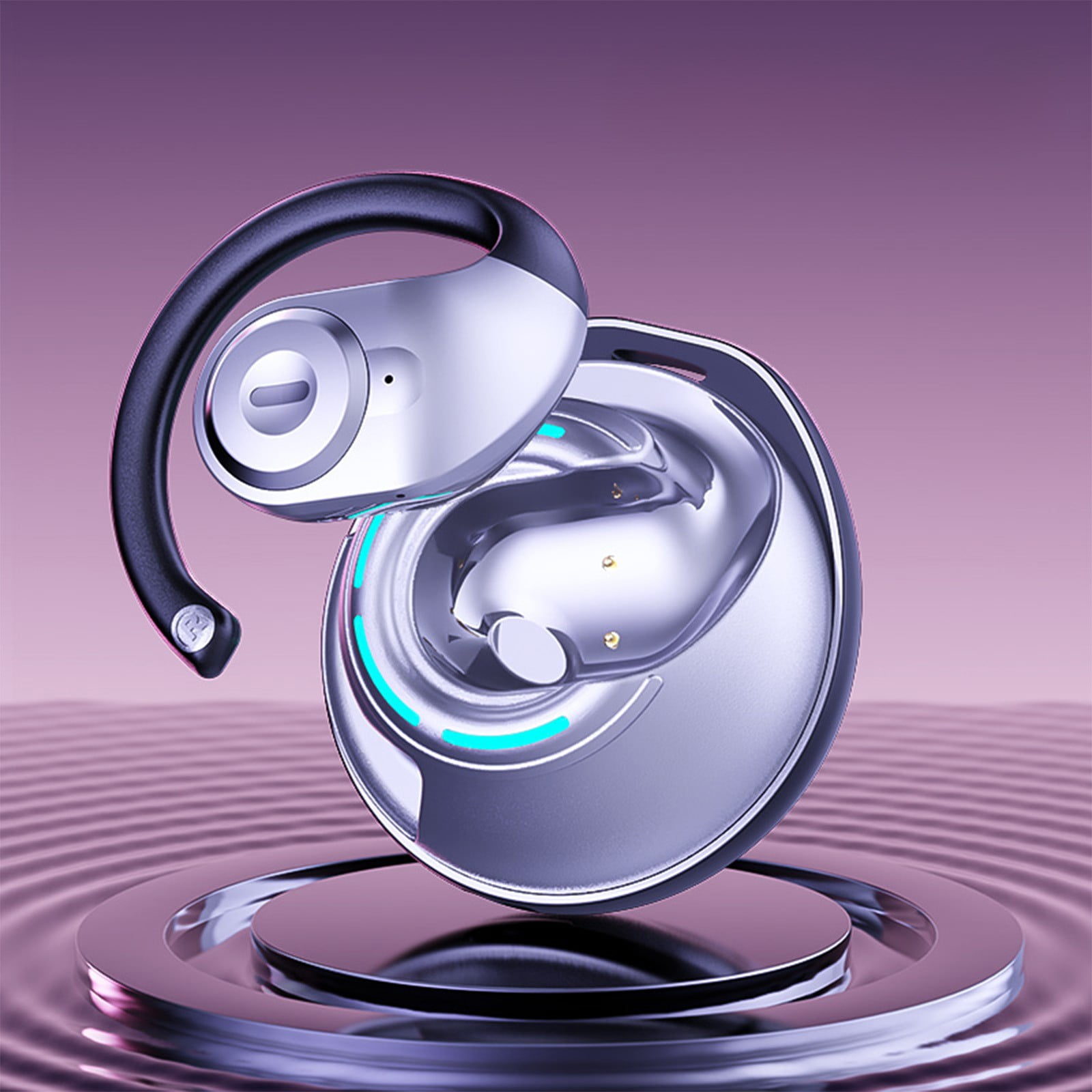 Byujiro Bluetooth Earbuds 2024 New Small Bluetooth Headset OWS Open Not in Ear Sports Headset ...