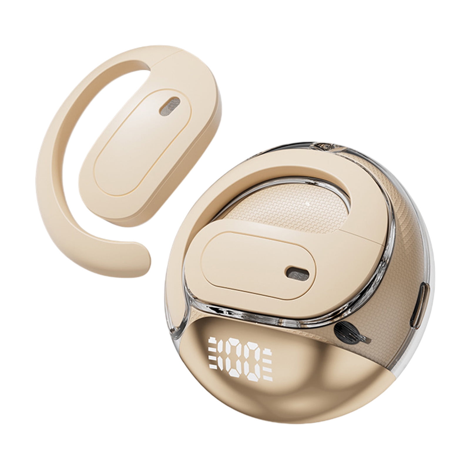 Byujiro Bluetooth Earbuds Hanging Ear True Wireless High Battery Low ...