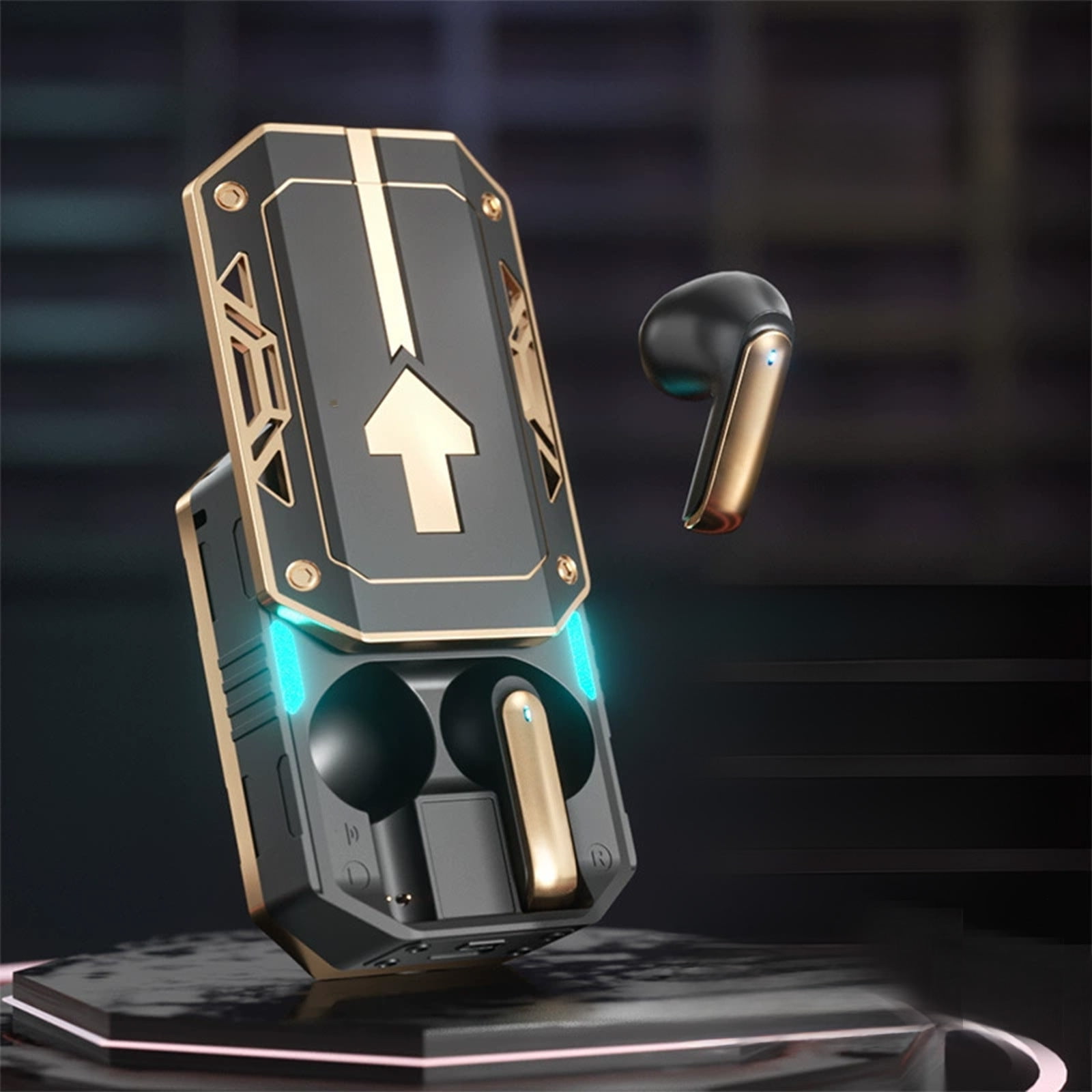 Byujiro Bluetooth Earbuds Mecha In-ear Bluetooth Wireless Headset Noise ...