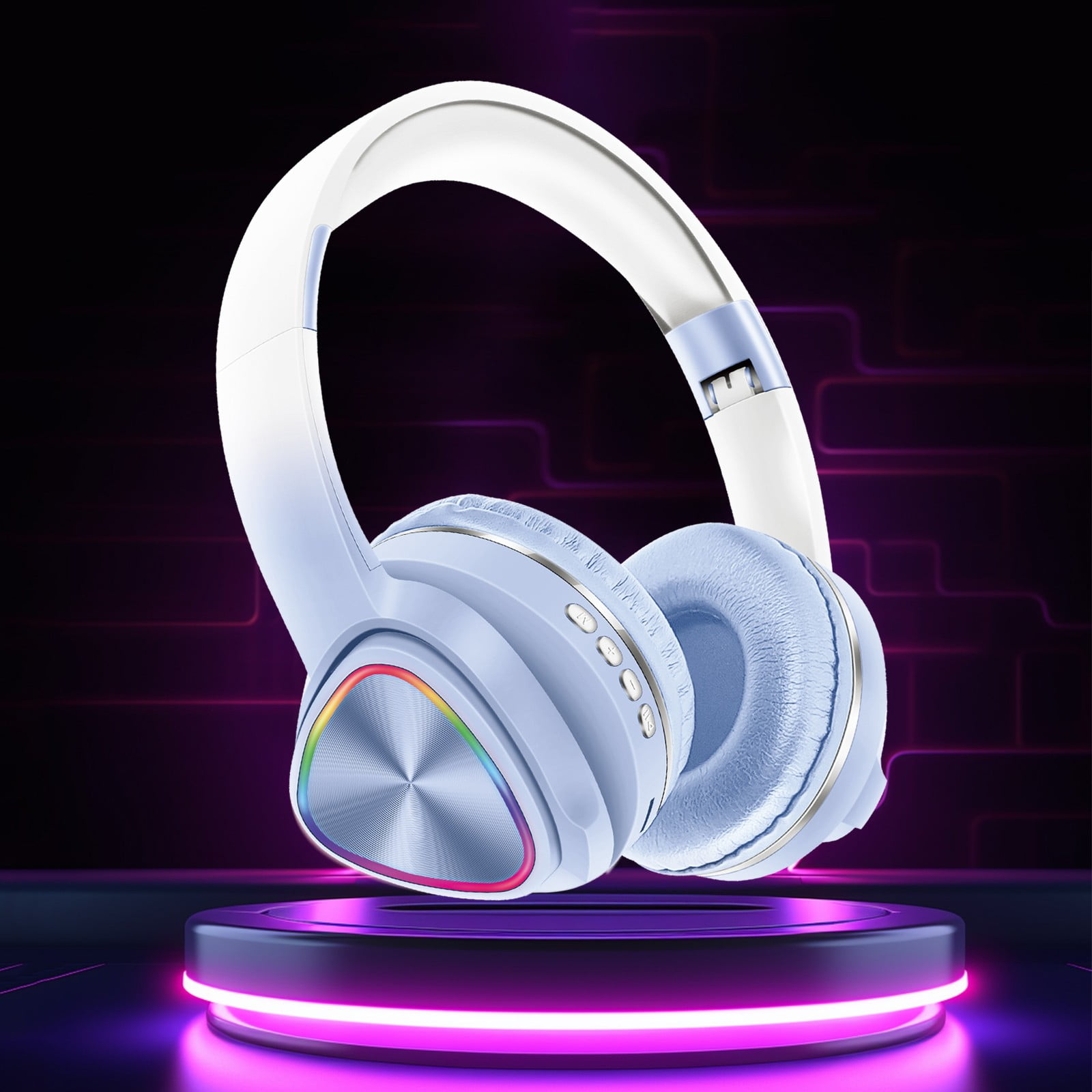 Byujiro Bluetooth Headphones Wireless Bluetooth Headset Subwoofer ...