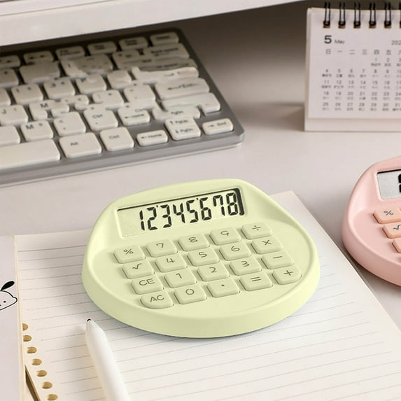 Byujiro Calculator for School Basic Standard Calculators Mini Digital ...