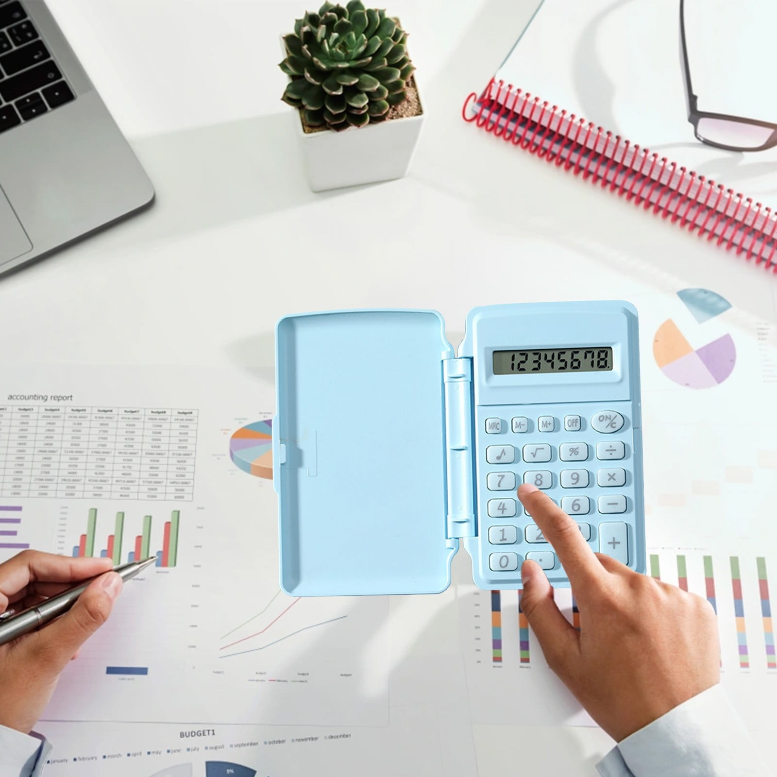 Byujiro Calculator for School Calculator Small and Portable Student Use ...