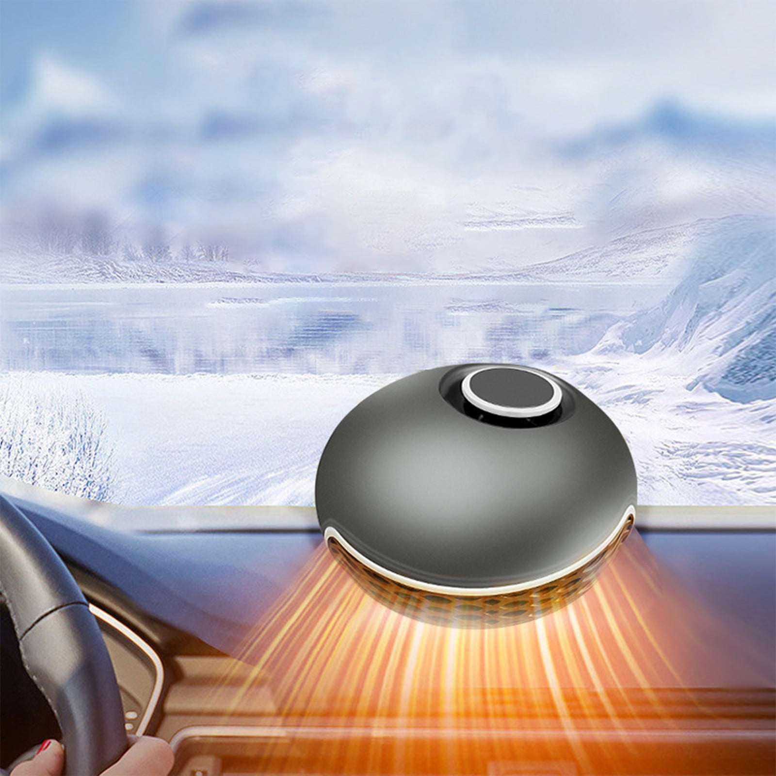 Byujiro Car Heater Portable Car Heater 12v Car Heater and Defroster Car ...