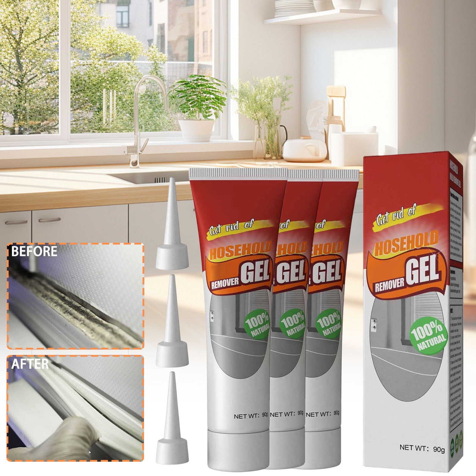 Byujiro Cleaning Supplies Remover Gel Highlys in Penetration Suitable ...