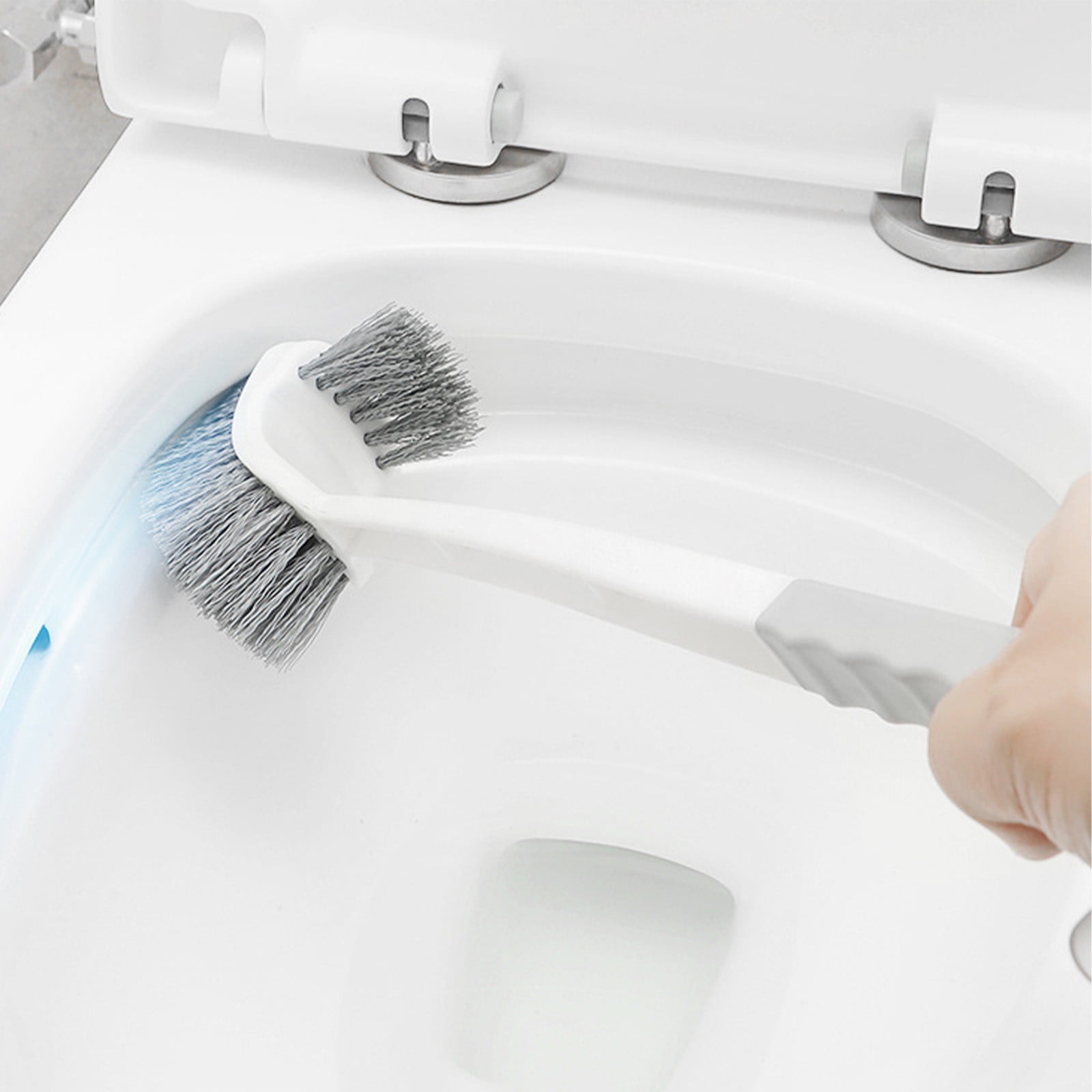 Byujiro Long-Handle Double-Sided Toilet Brush for Deep Cleaning ...