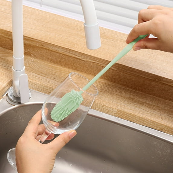 Byujiro Multi-Use Cup Brush Long-Handle Kitchen Essential for Mugs ...