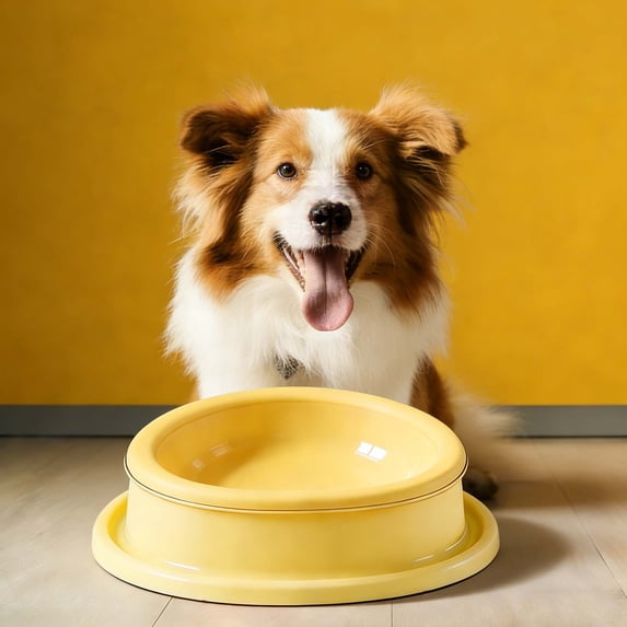 Byujiro Neck-Friendly Elevated Pet Bowl Non-Slip Raised Feeder for Cats ...