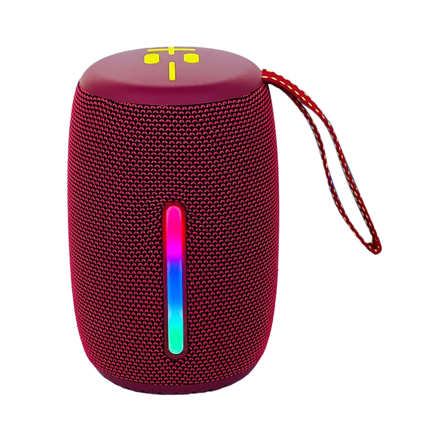 Byujiro Outdoor Portable Bluetooth Speaker with LED Light Long Standby ...