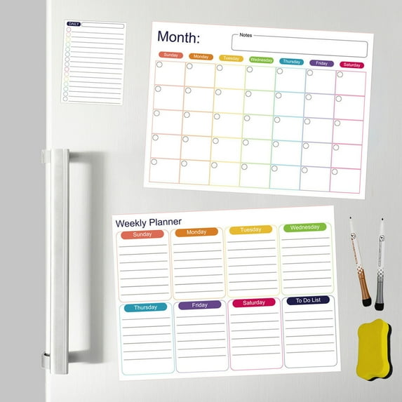 Byujiro School Supplies Soft Magnetic Message Board Office Meeting ...