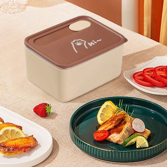 Byujiro Stainless Steel Food Storage Container Lunch Box Kitchen ...