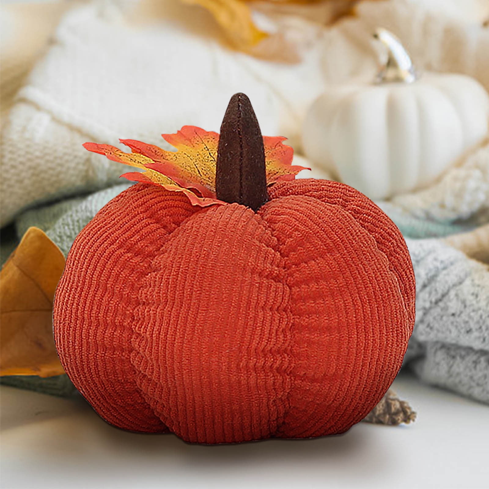 Byujiro Thanksgiving Day Decorative Supplies Filled Knitted Fabric ...