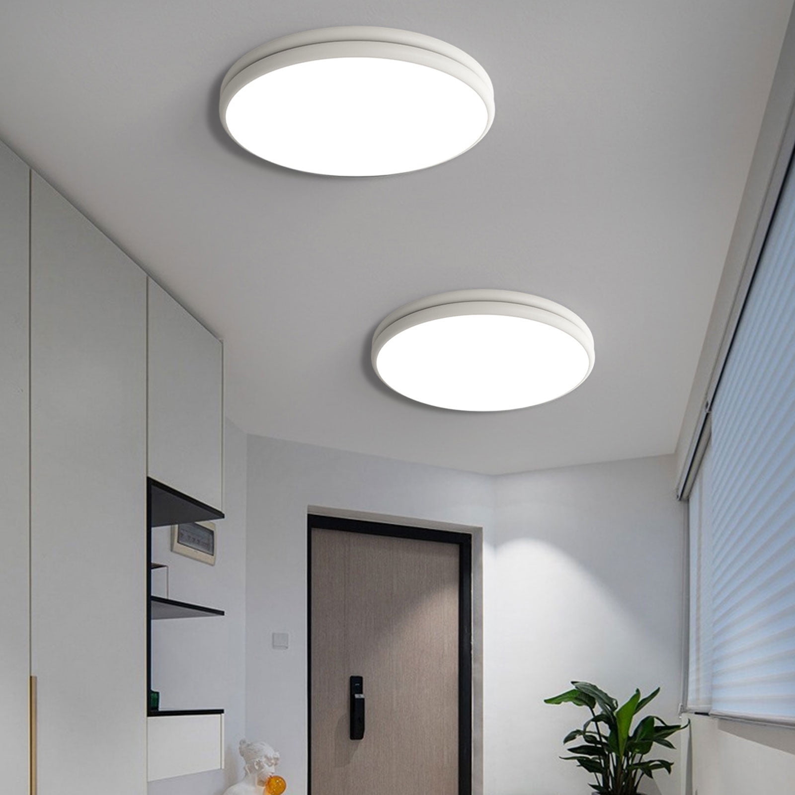 Byujiro Three Color Lighting Cream Style Eye Protection Ceiling Lights ...