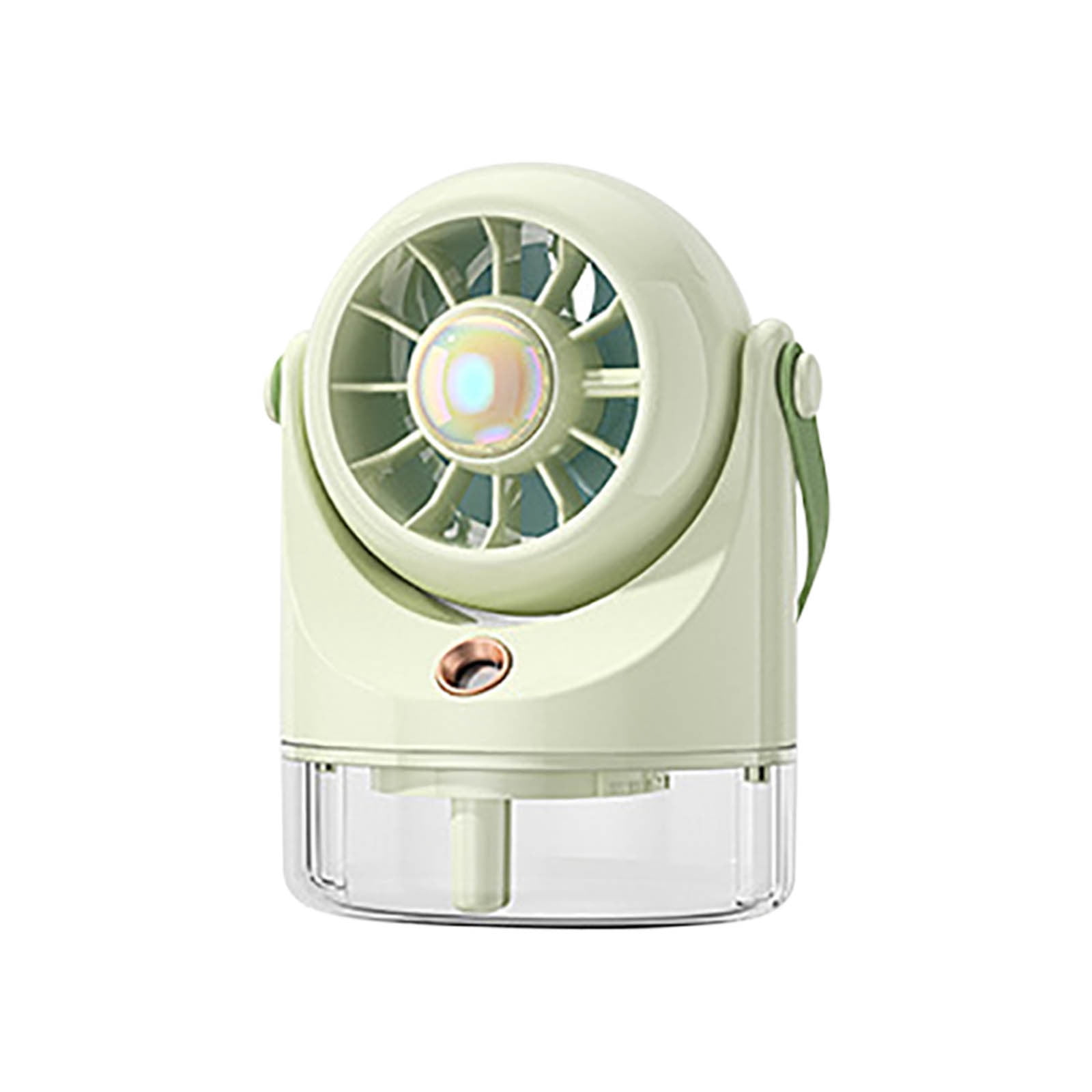 Byujiro USB Rechargeable Misting Desk Fan, Portable Fan with Humidifier ...