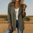 Byworldtasic 2026 Summer Women's Casual Loose Blazer Trendy Work Jacket ...