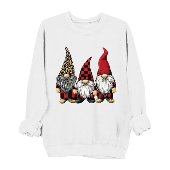 Byworldtasic Christmas Sweatshirt Women Merry and Bright Christmas T ...