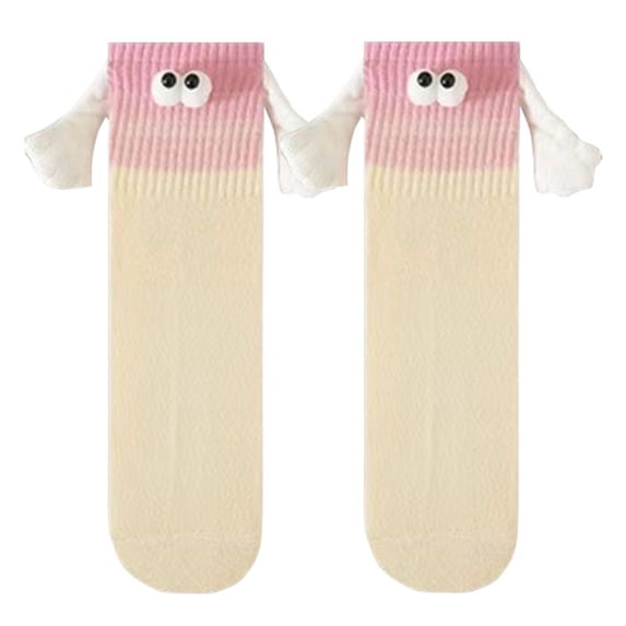 Byworldtasic Magnetic Holding Hands Socks Funny Crazy Silly Socks ...