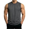 Byworldtasic Men's Sleeveless Shirts Quick Dry Tank Tops UPF 50 ...