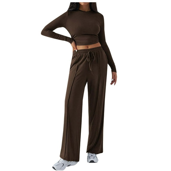 Byworldtasic No Boundaries 2 Picec of Outfit Sets for Womens Loose Suit ...