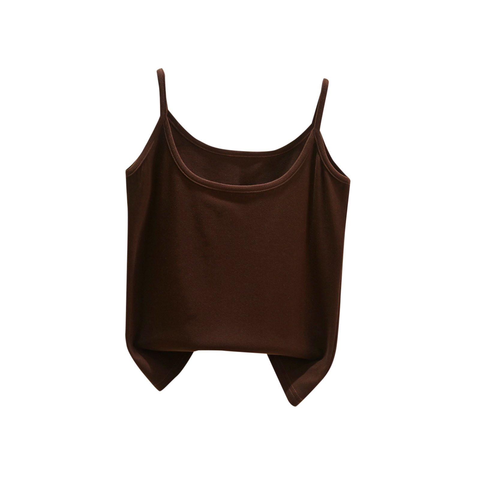 Byworldtasic No Boundaries Camisole Tops for Women Sleeveless Spaghetti ...