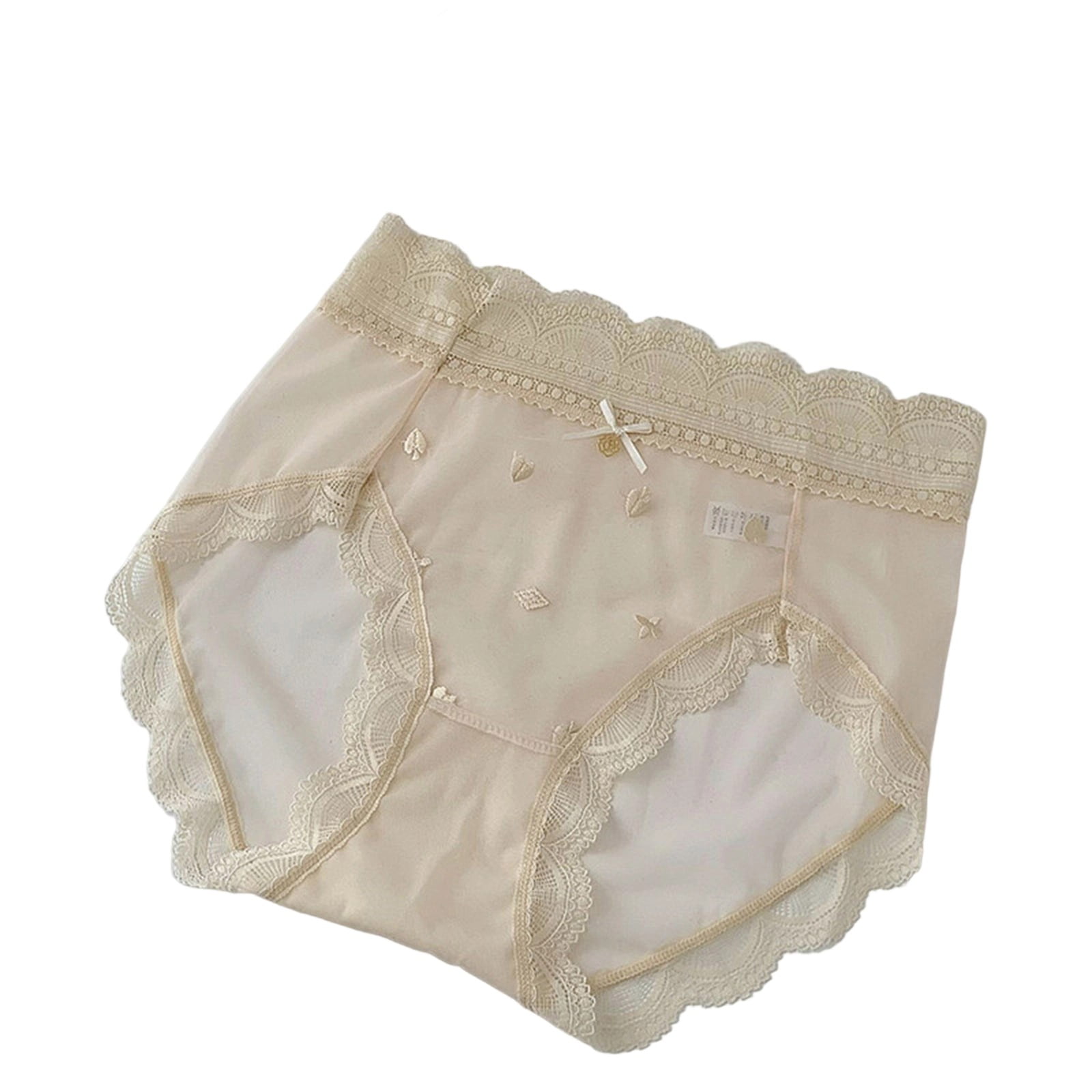 Byworldtasic Womens Underwear Bikini Panties Lace Breathable High ...