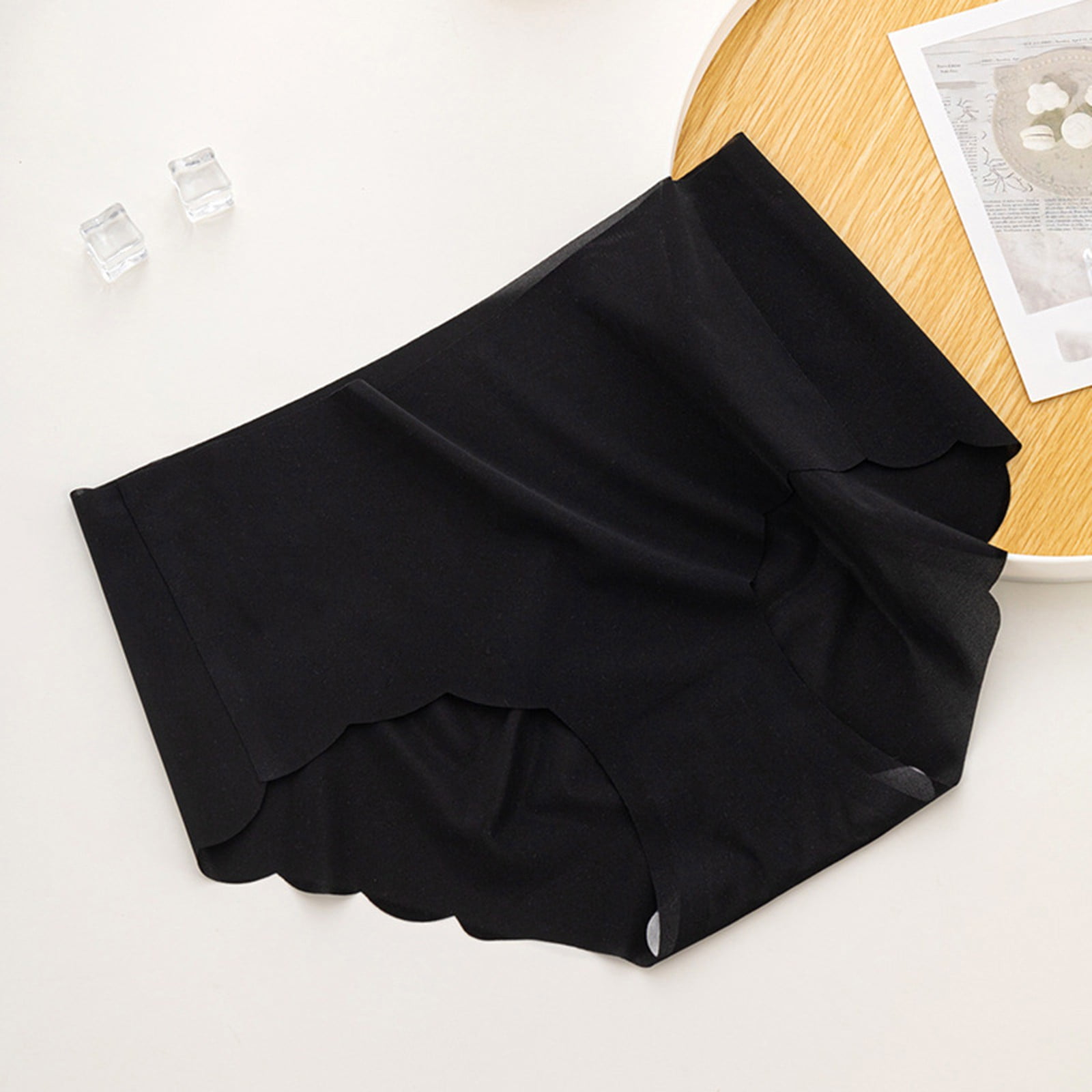 Byworldtasic Womens Cotton UnderwearSeamless High Waisted Underwear for ...