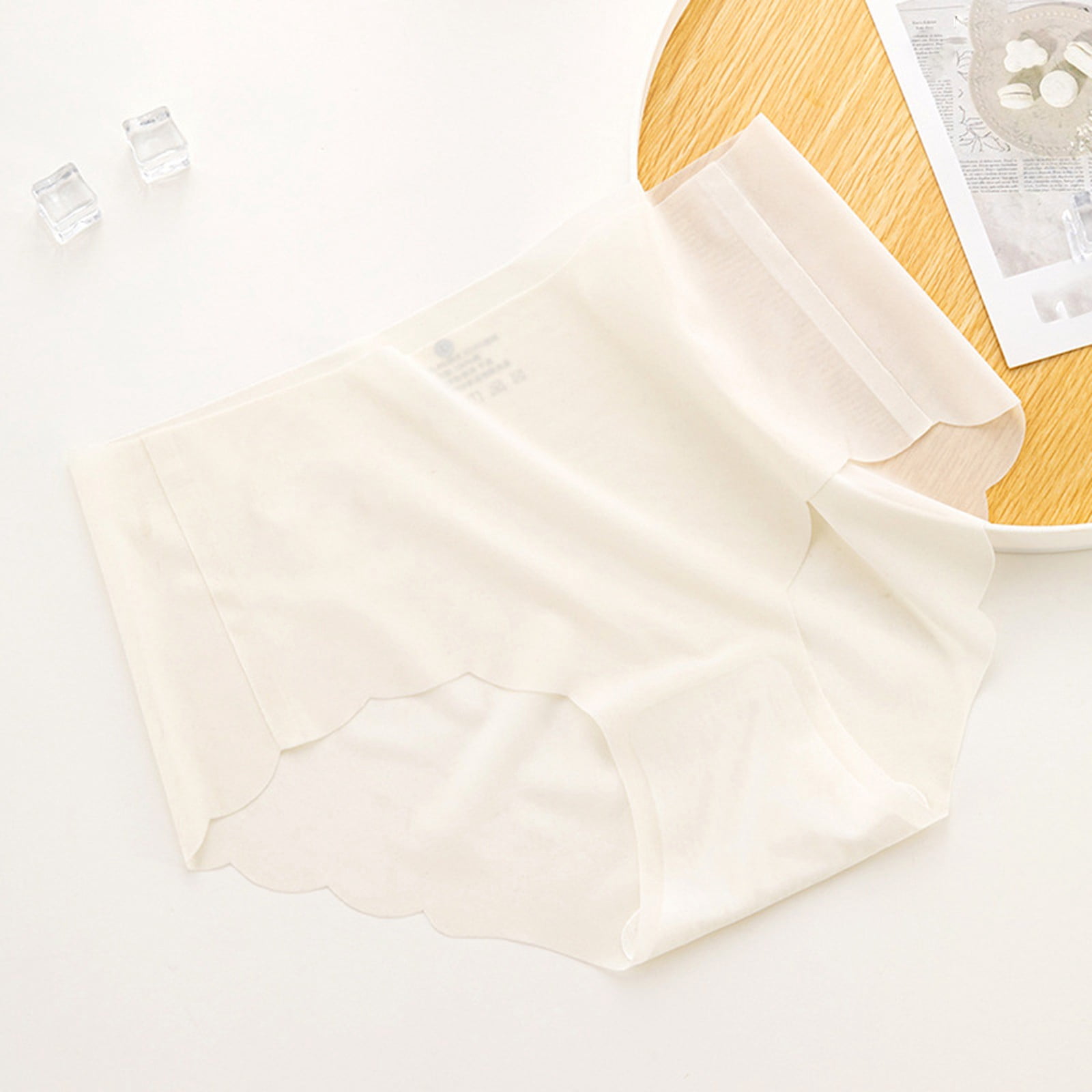 Byworldtasic Womens Cotton UnderwearSeamless High Waisted Underwear for ...