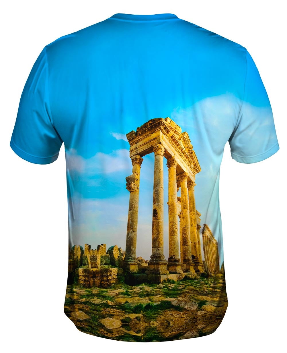 Byzantine Empire Apamea Tetrastylon Mens T-Shirt All Over Print ...