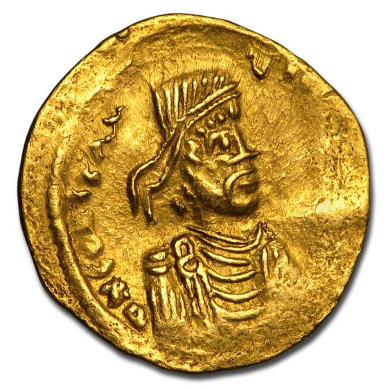 Byzantine Gold Semissis Emperor Justin II (565-578 AD) AU - Walmart.com