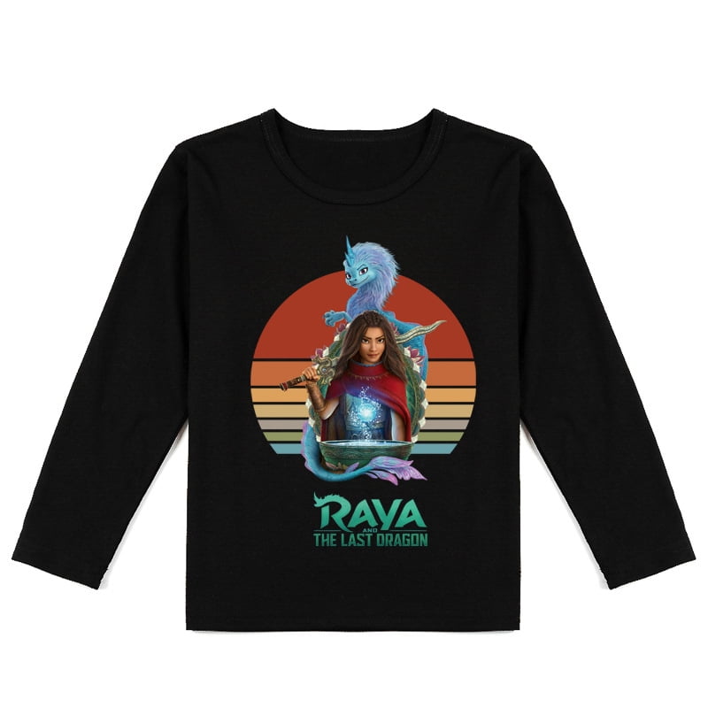 Bzdaisy Raya and the Last Dragon Long Sleeve T-Shirt - Magical ...