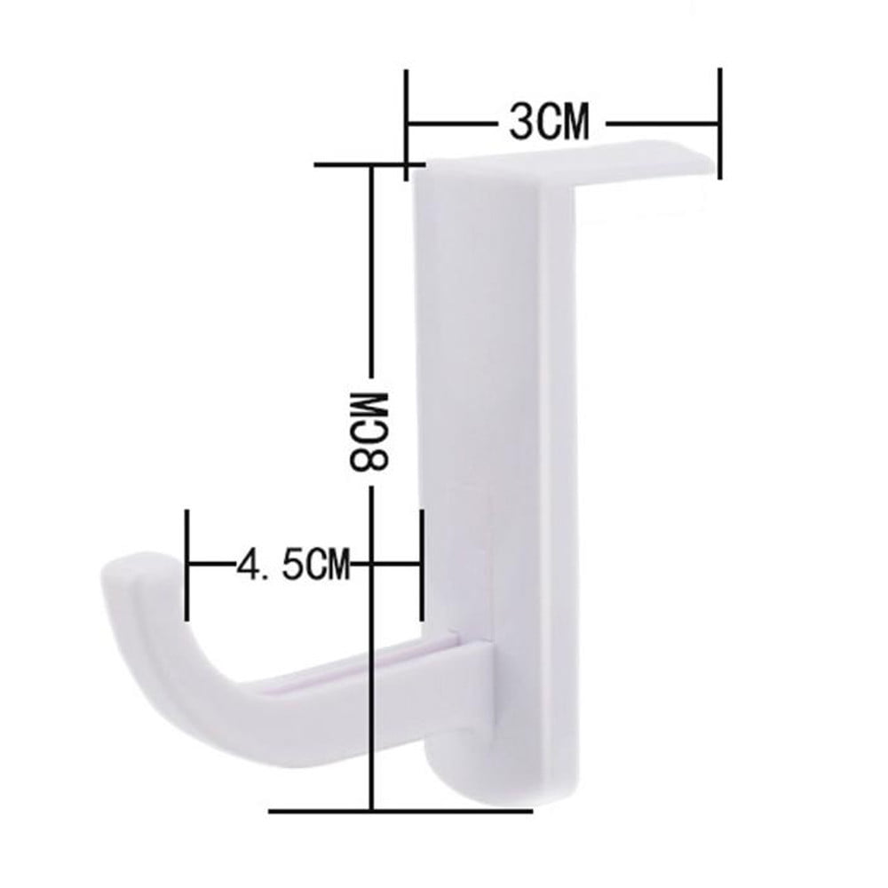 Bzdzmqm 2Pcs Headphone Hanger Wall Hook for PC Monitor, Headset ...