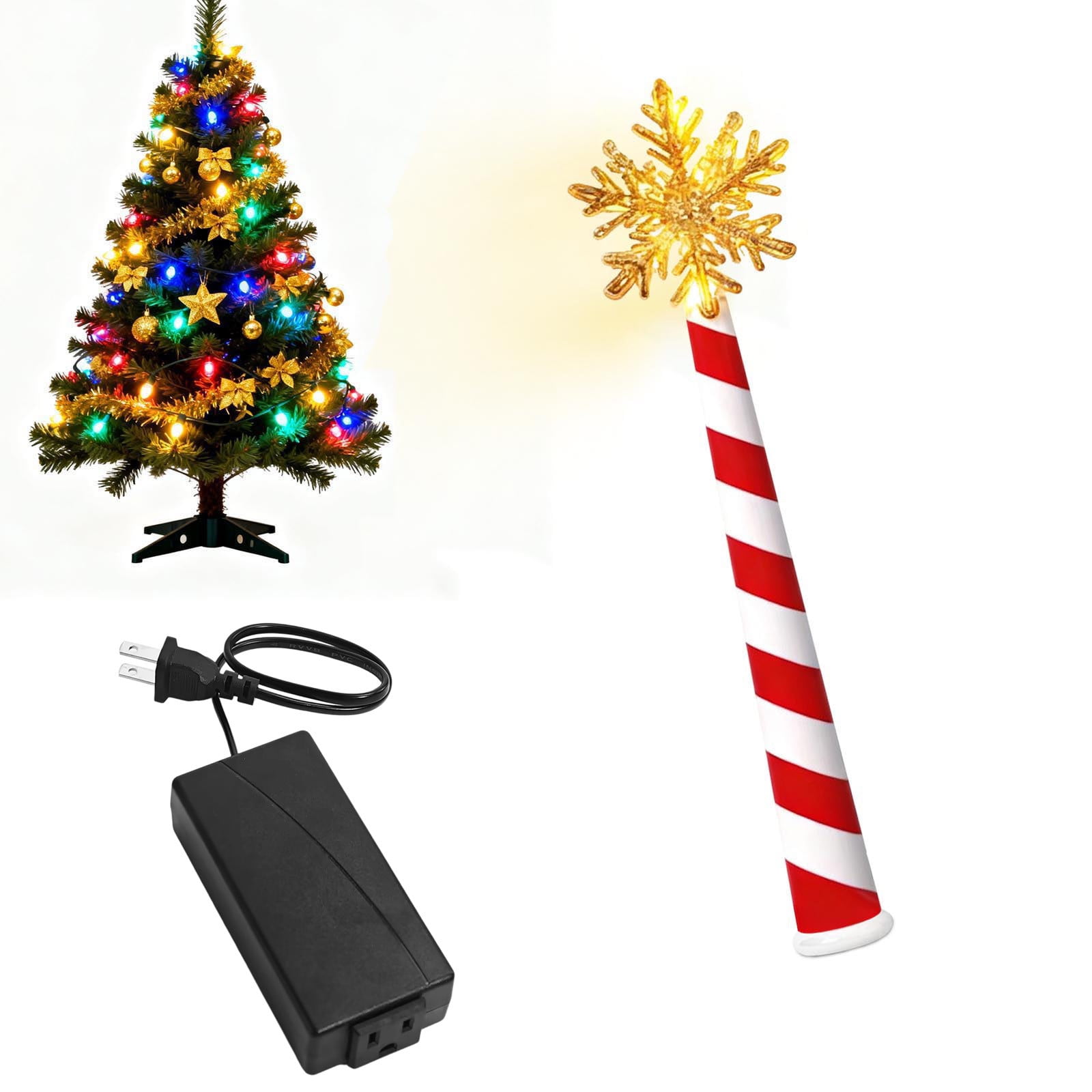 Bzdzmqm under $5 Christmas Light Wand, Christmas Magic Wand Light ...