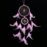 Bzdzmqm under $5 Dream Catcher, Lace Bead Hanging Decoration,Double Ring Satin Dream Catcher ...