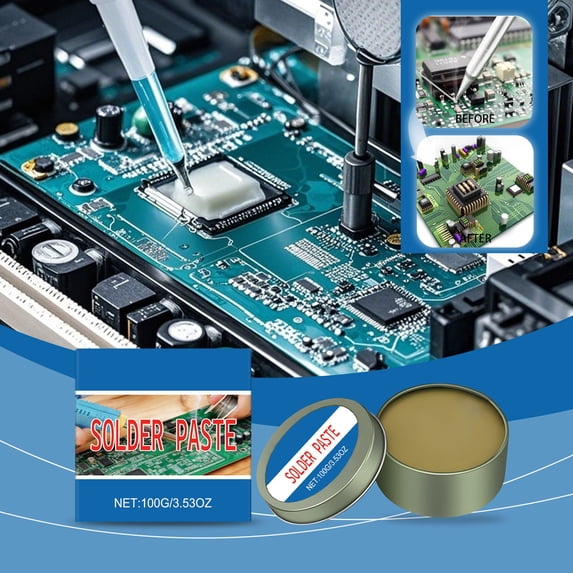 Bzdzmqm under $5 Solder Paste, High-Efficiency Lead-Free Solder Paste ...