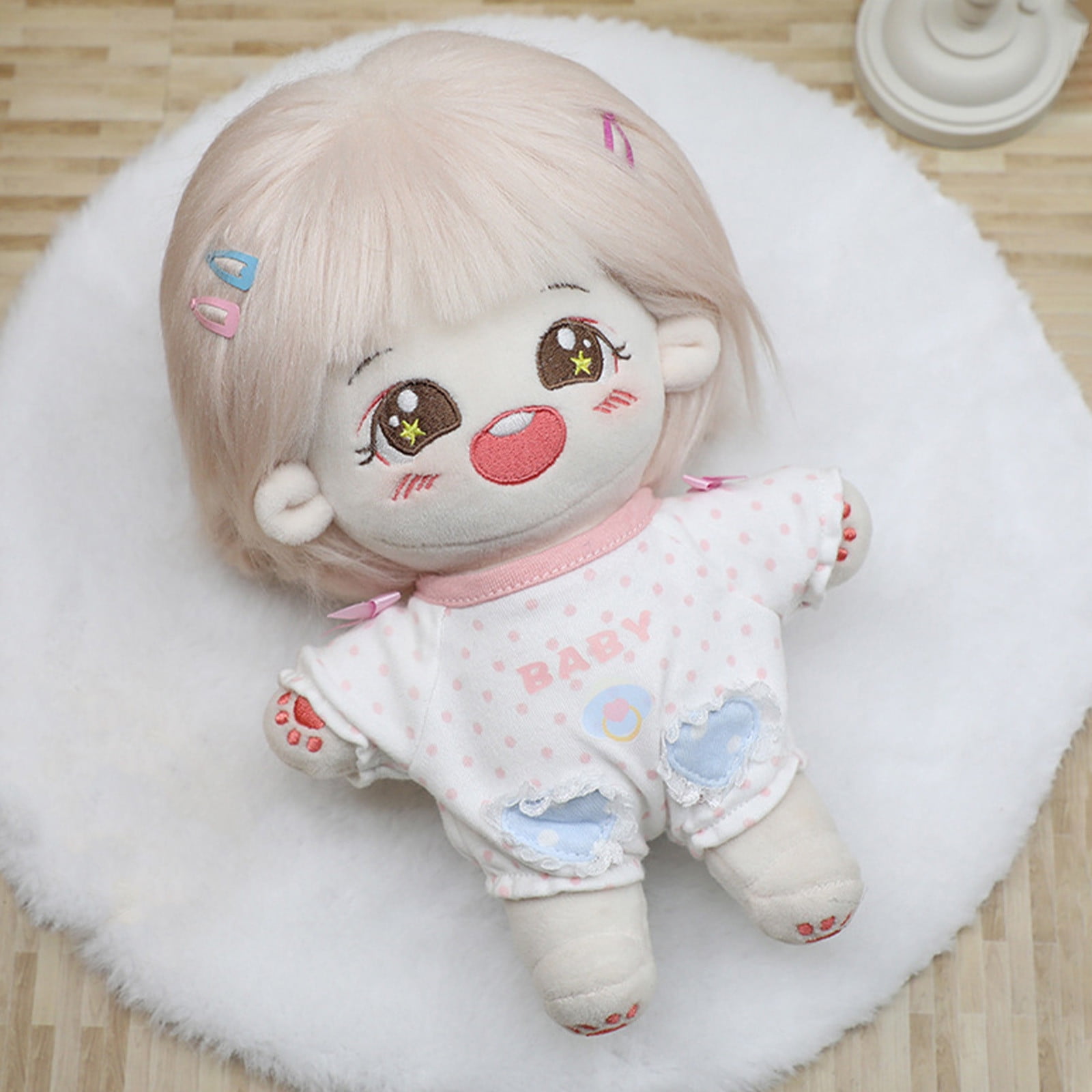 Clearance! Plush Doll, 20cm Cute Cotton Doll with Skeleton, Anime ...