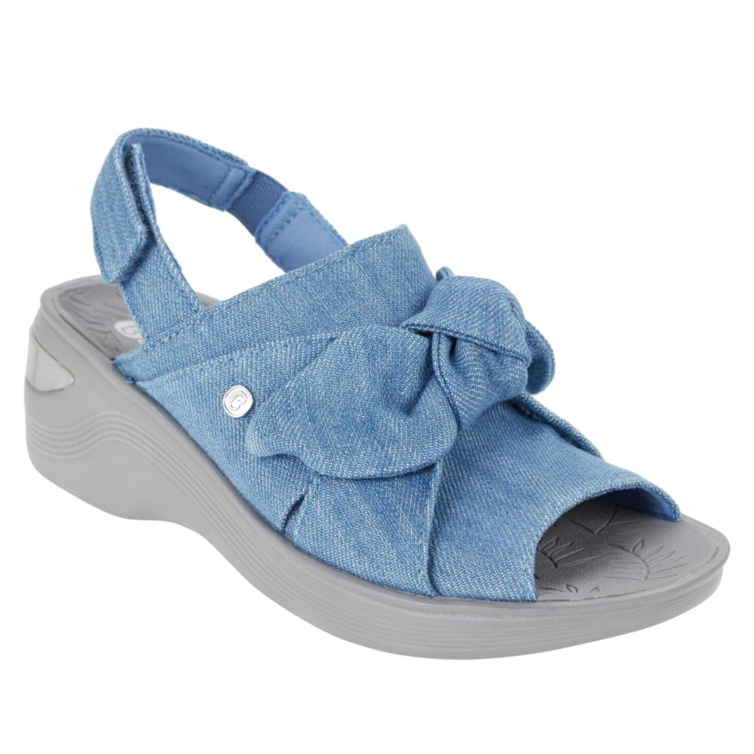 Bzees Daisy Washable Slingback Sandal - Walmart.com