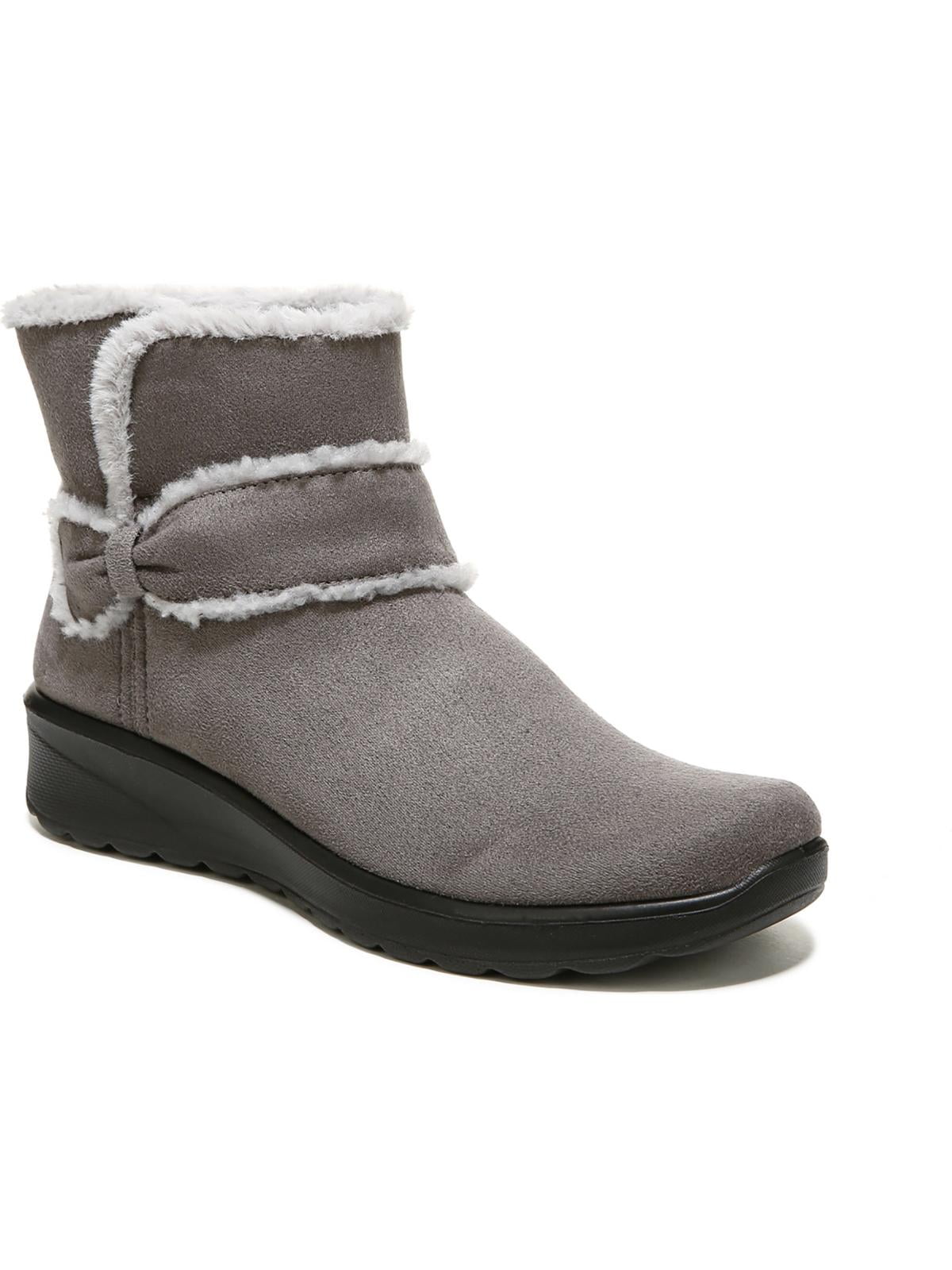 Bzees Womens Glaze Pull-on Casual Ankle Boots - Walmart.com