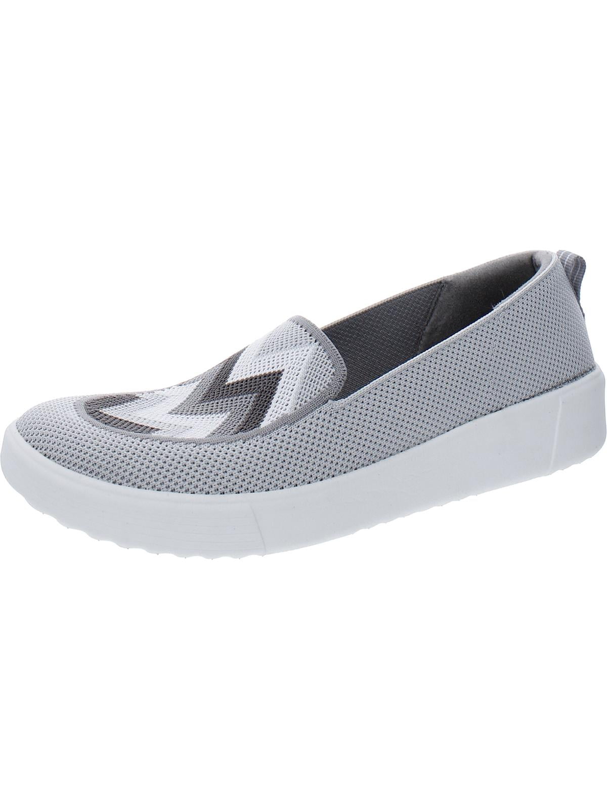 Bzees Womens March On Moc Mesh Chevron Moccasins - Walmart.com